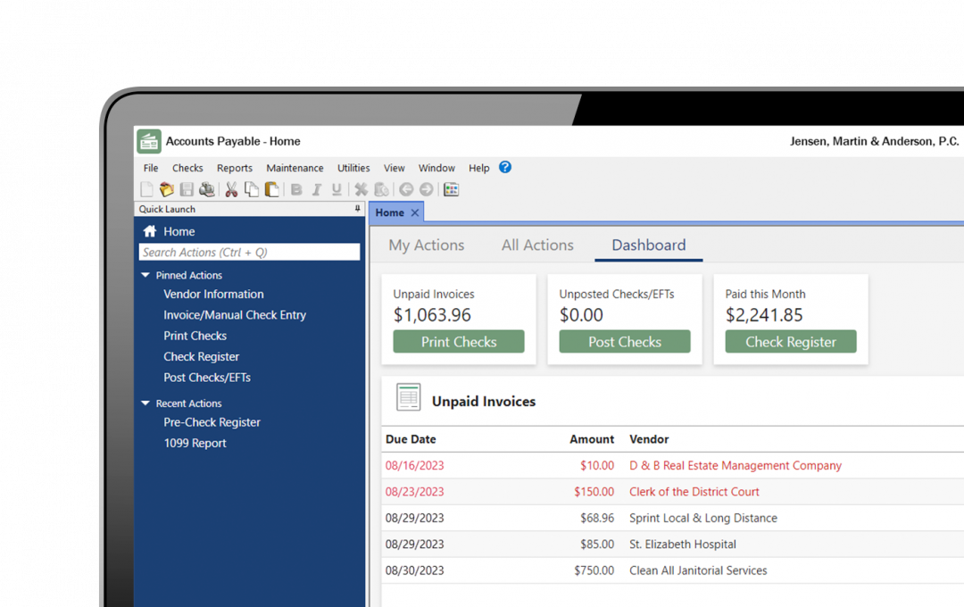 Legal Accounts Payable Software | Accounts Payable Automation